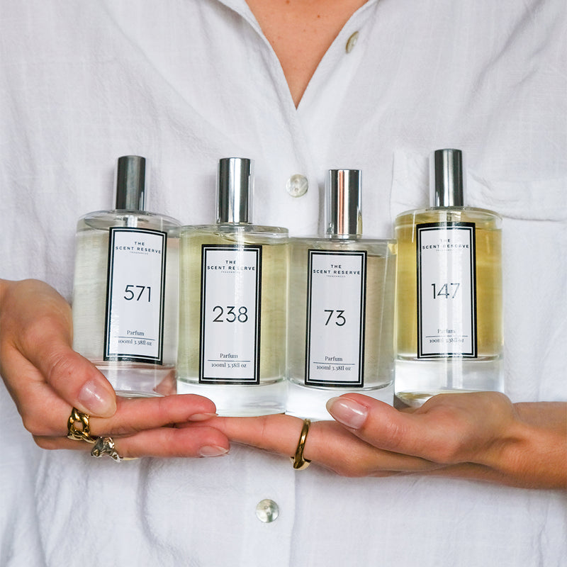 4 x 100ml Perfume Bottles